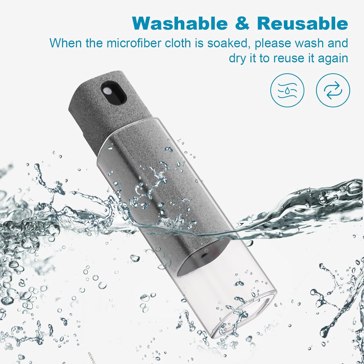Screen Cleaner Spray & Phone Stand for Smartphone Tablet, TV Laptop ...